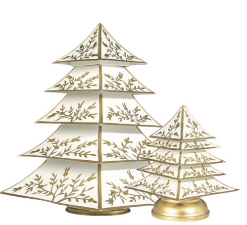 Ivory AND GOLD BRANCH CHINOISERIE TREE