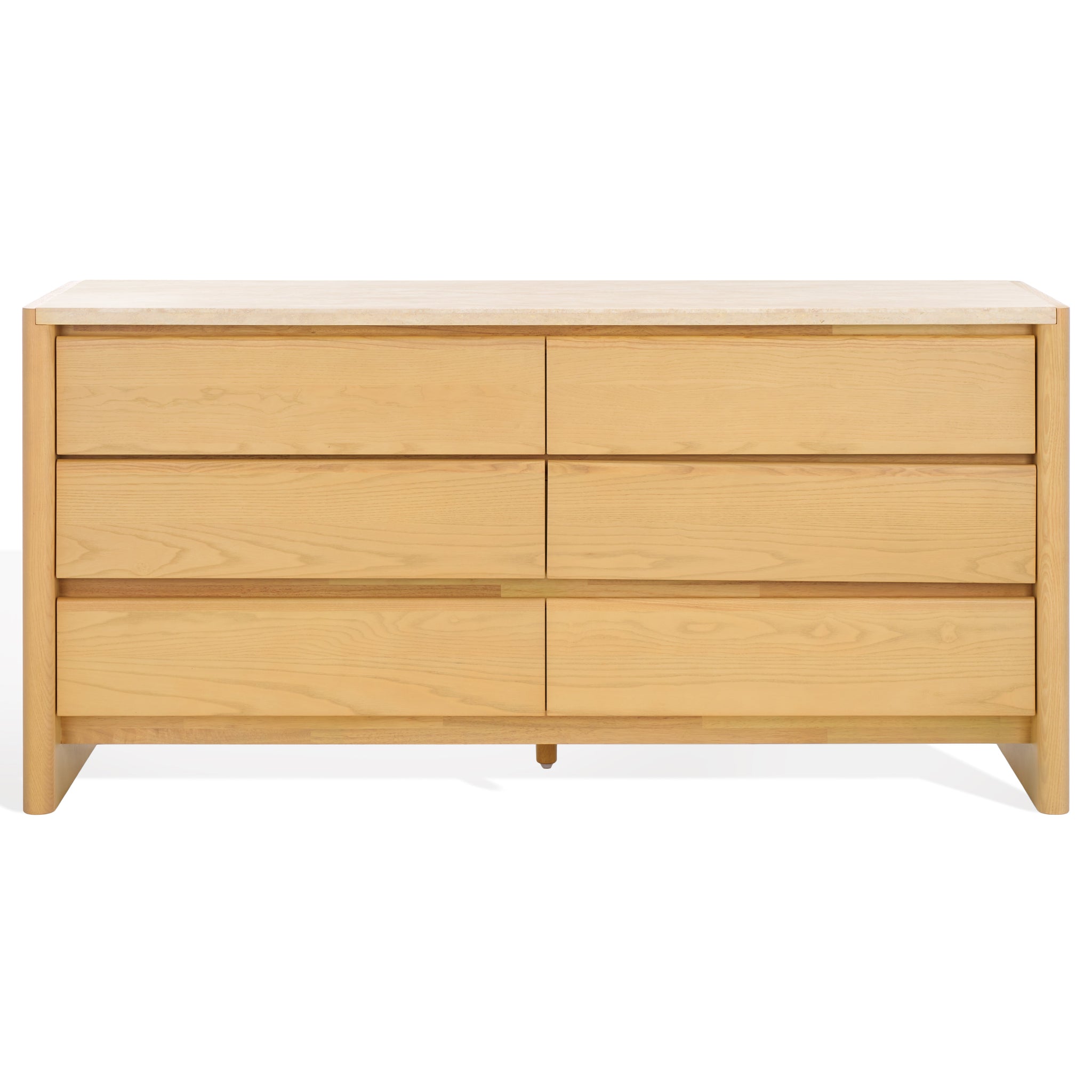 Bellarose Travertine Dresser | Safavieh Couture - SFV7226