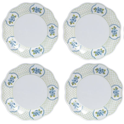Green Hydrangea Melamine Dinnerware Collection